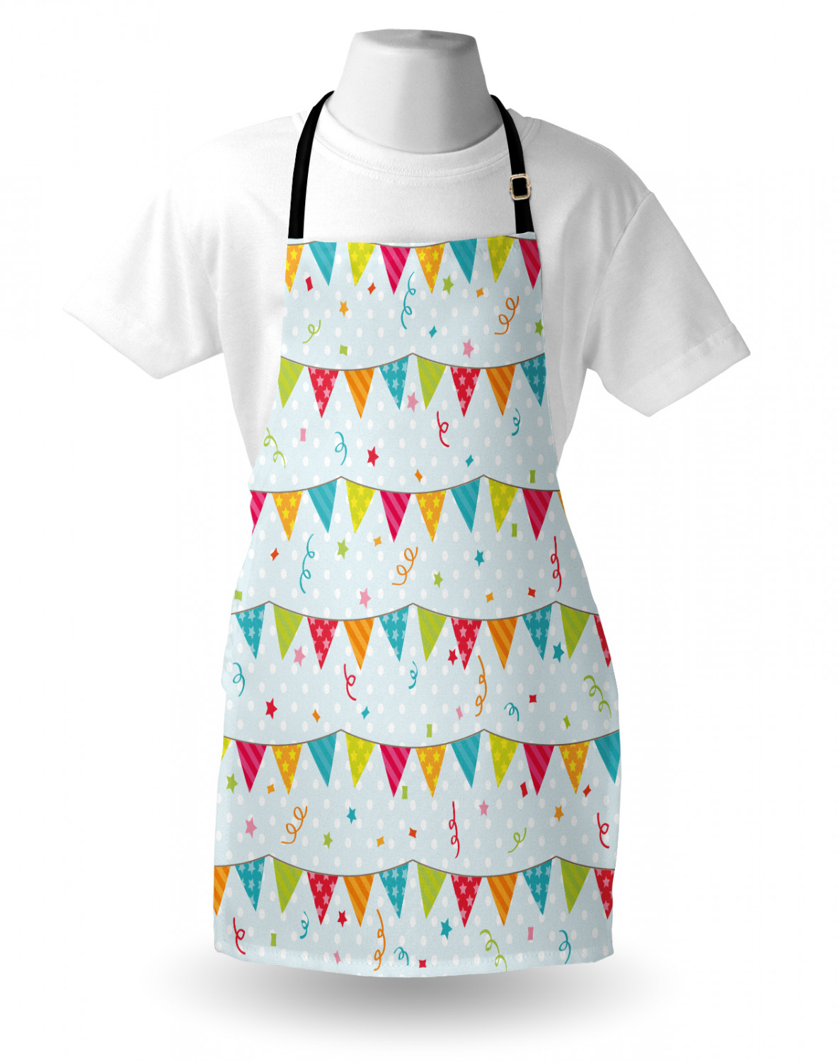 70s Party Apron Unisex Kitchen Bib with Adjustable Neck Cooking ...