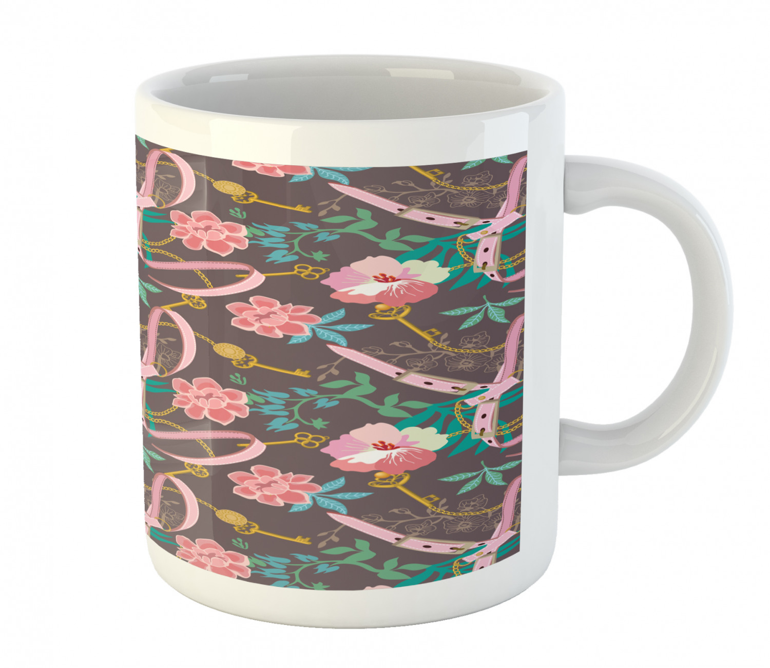 Floral Spring Ceramic Coffee Mug Cup for Water Tea Drinks, 11 oz | eBay
