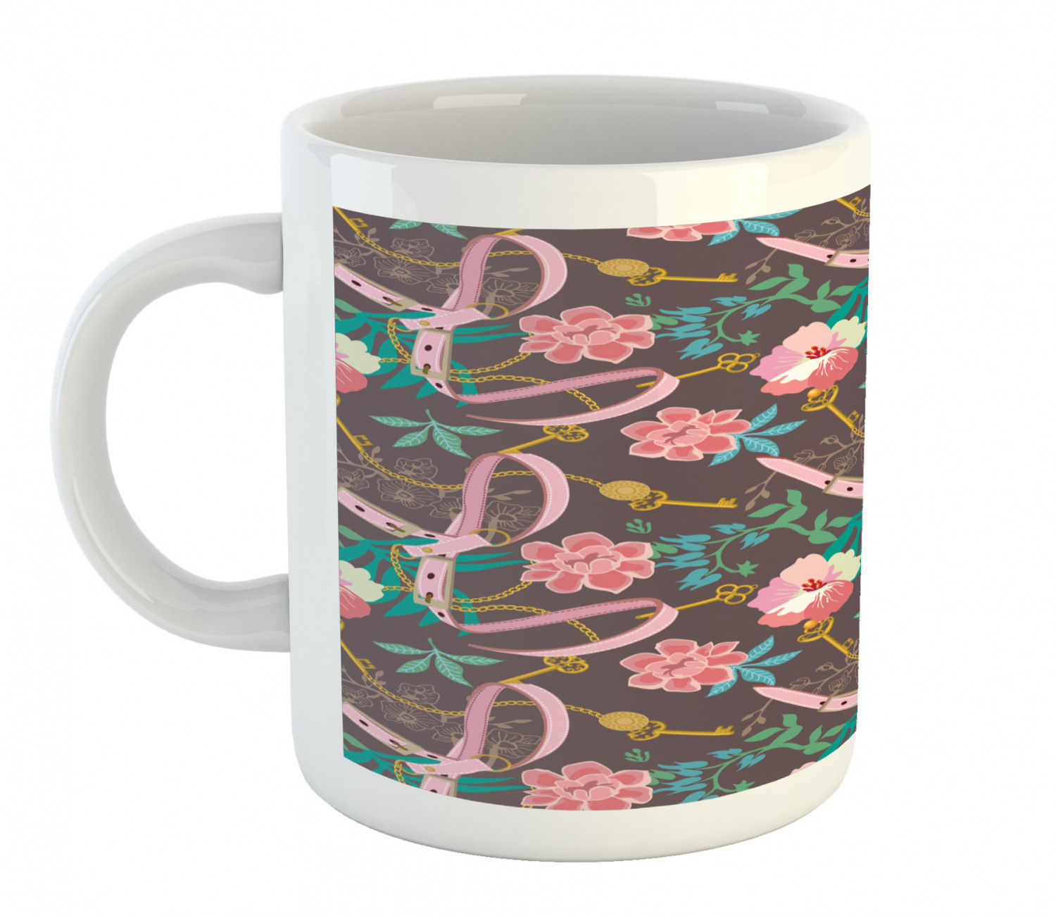 Floral Spring Ceramic Coffee Mug Cup for Water Tea Drinks, 11 oz | eBay