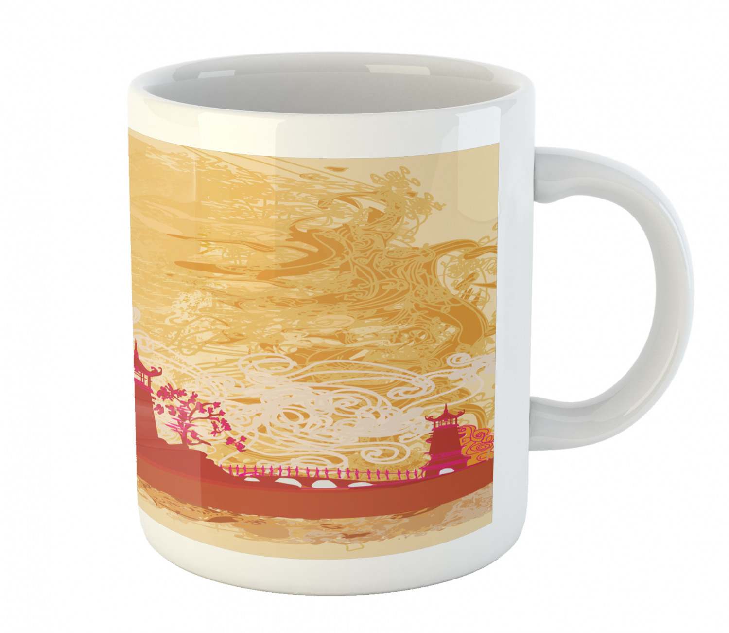 Floral Spring Ceramic Coffee Mug Cup for Water Tea Drinks, 11 oz | eBay