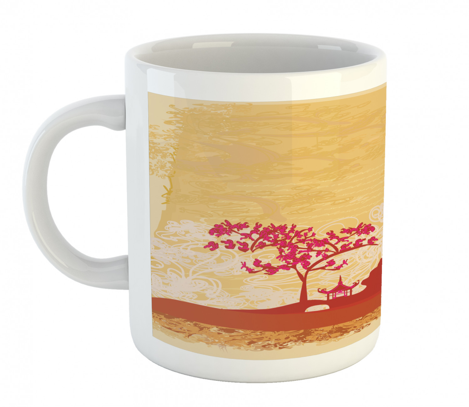 Floral Spring Ceramic Coffee Mug Cup for Water Tea Drinks, 11 oz | eBay