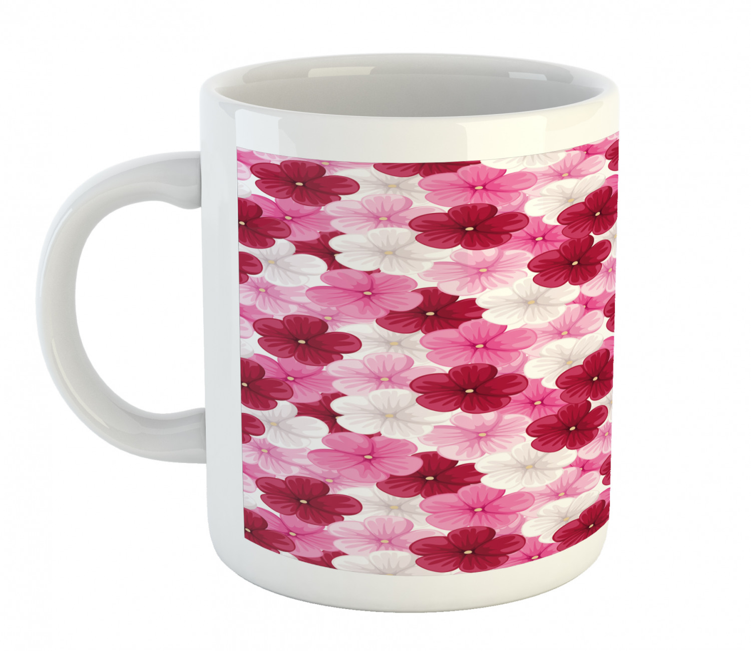 Floral Spring Ceramic Coffee Mug Cup for Water Tea Drinks, 11 oz | eBay