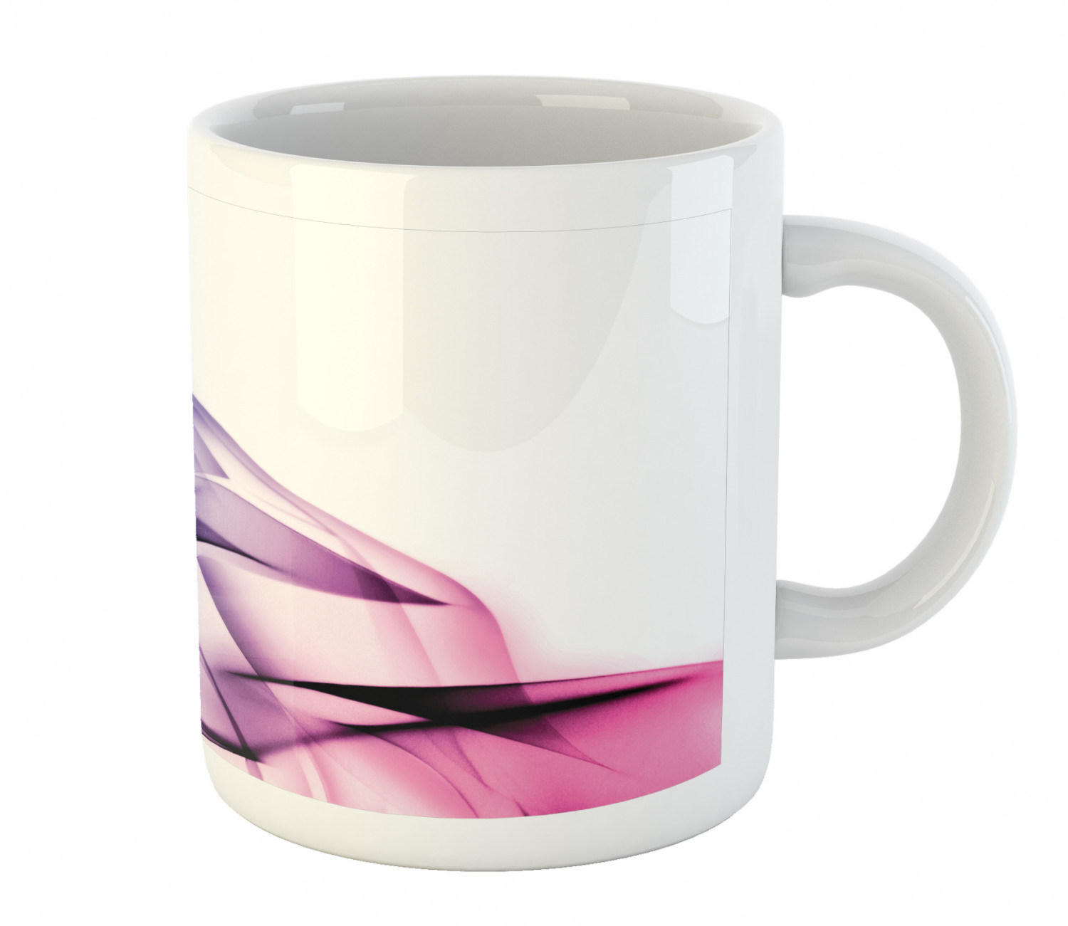Ambesonne Abstract Artwork Ceramic Coffee Mug Cup for Water Tea Drinks ...