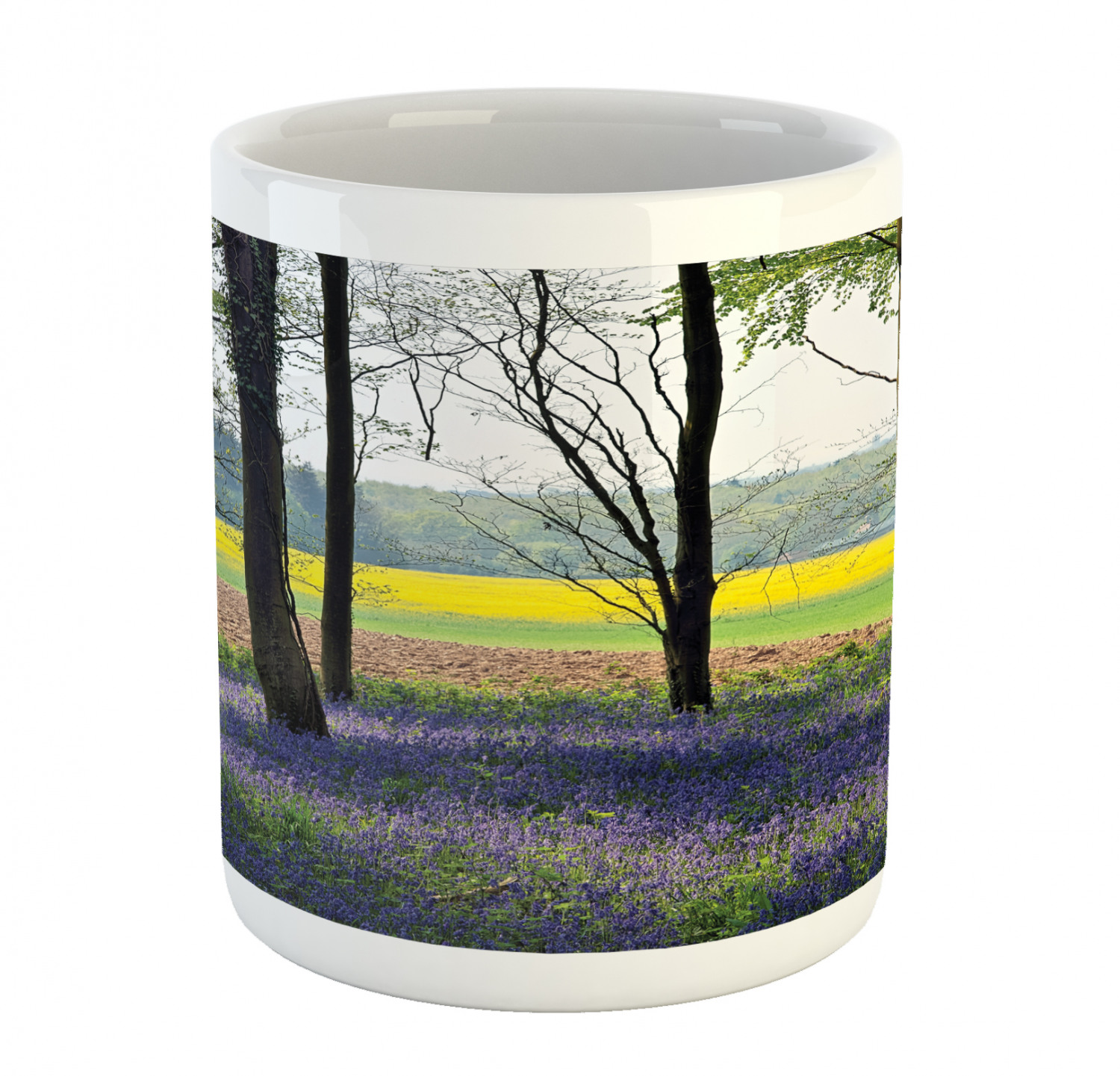 Floral Spring Ceramic Coffee Mug Cup for Water Tea Drinks, 11 oz | eBay