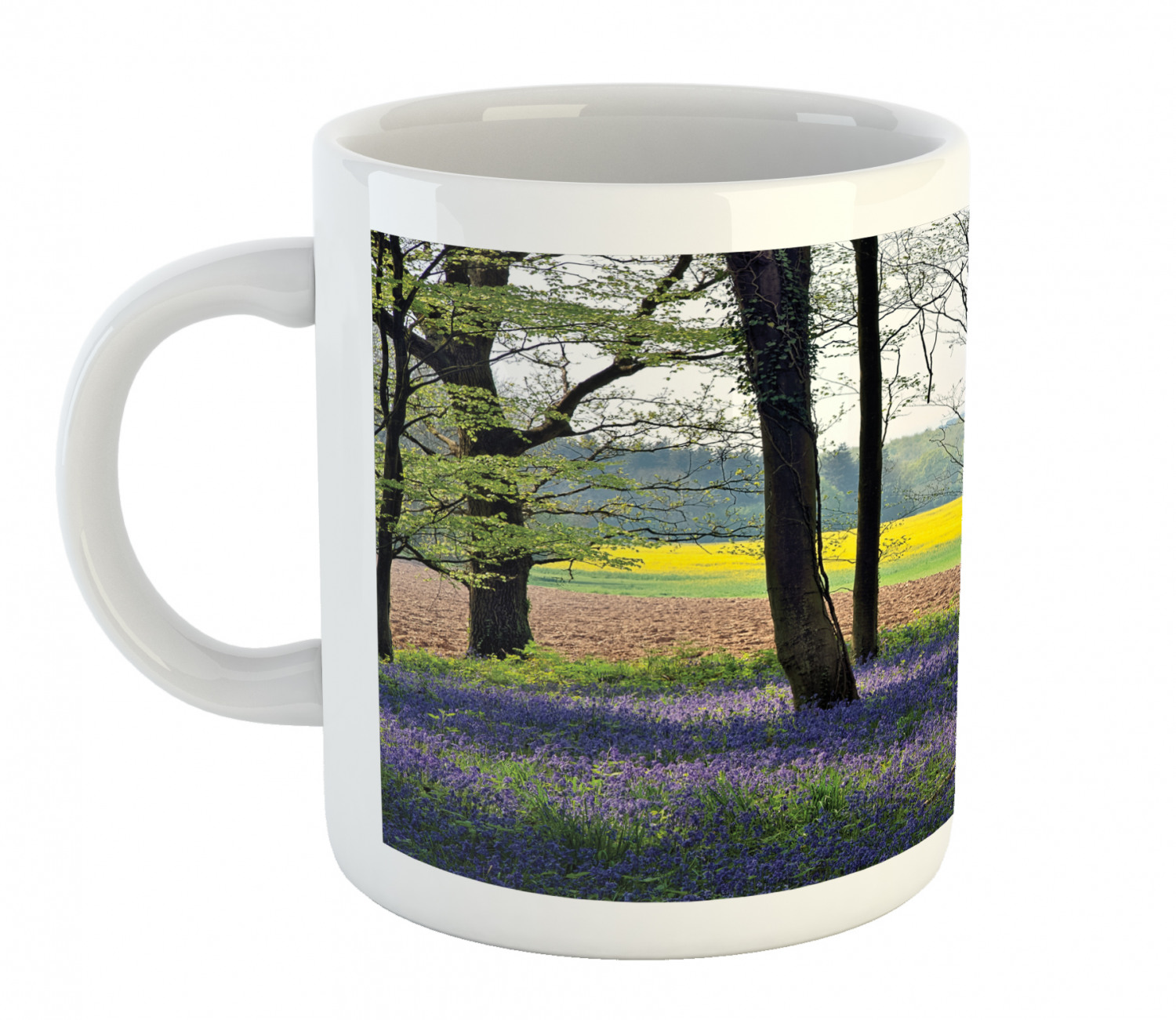 Floral Spring Ceramic Coffee Mug Cup for Water Tea Drinks, 11 oz | eBay