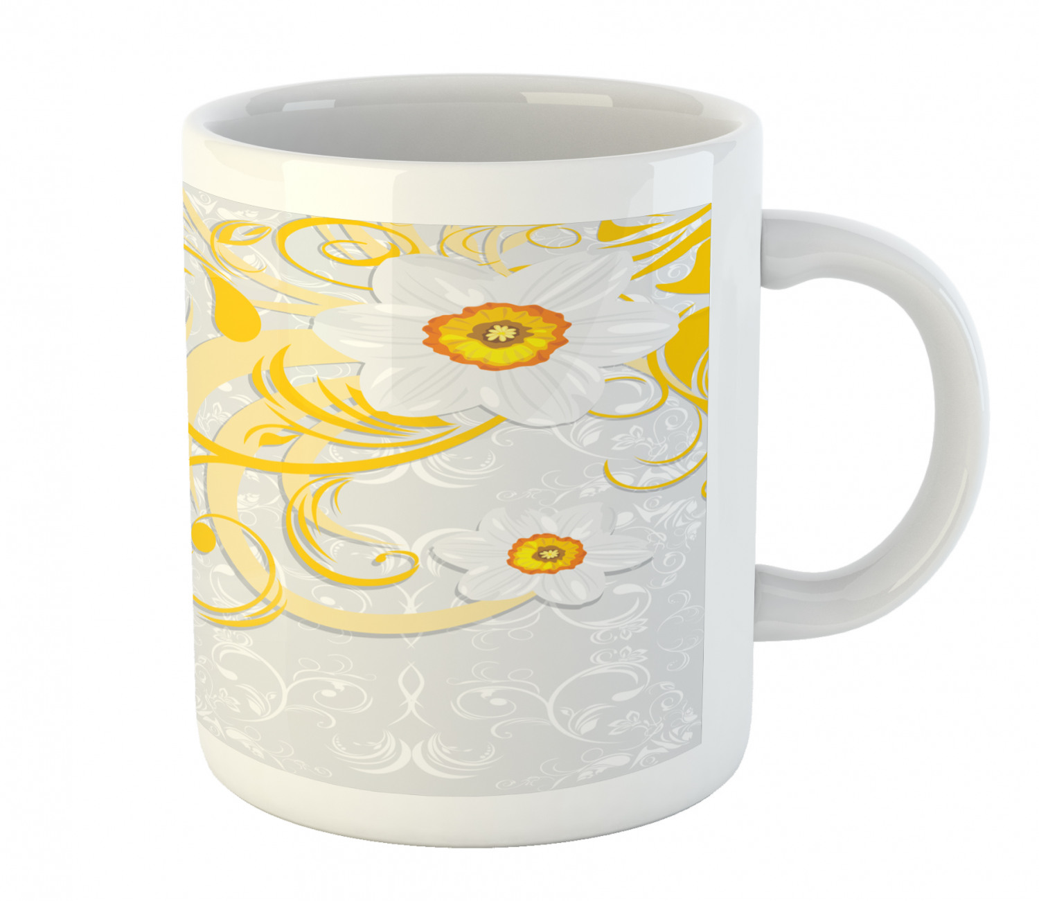 Floral Spring Ceramic Coffee Mug Cup for Water Tea Drinks, 11 oz | eBay