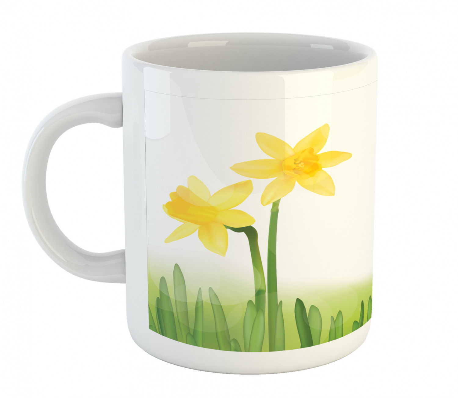Floral Spring Ceramic Coffee Mug Cup for Water Tea Drinks, 11 oz | eBay