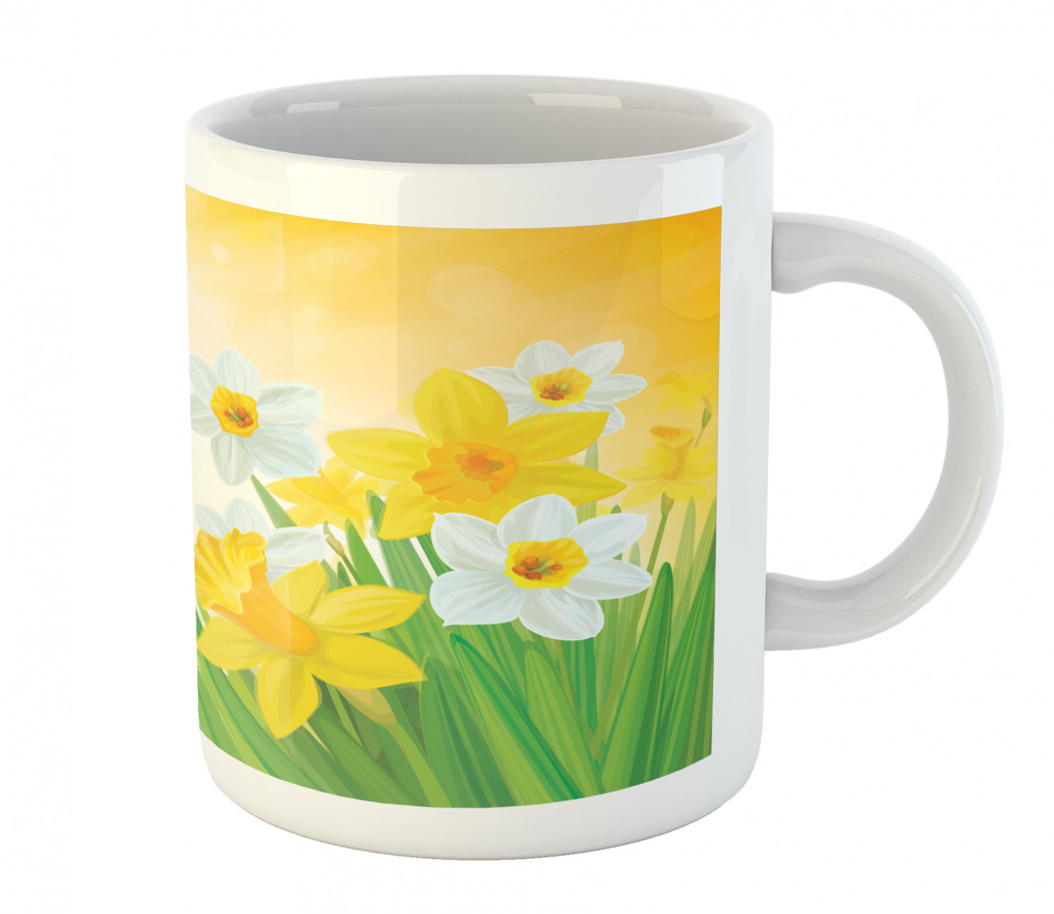 Floral Spring Ceramic Coffee Mug Cup for Water Tea Drinks, 11 oz | eBay