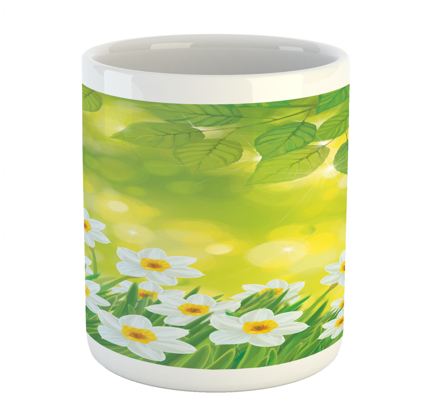 Floral Spring Ceramic Coffee Mug Cup for Water Tea Drinks, 11 oz | eBay