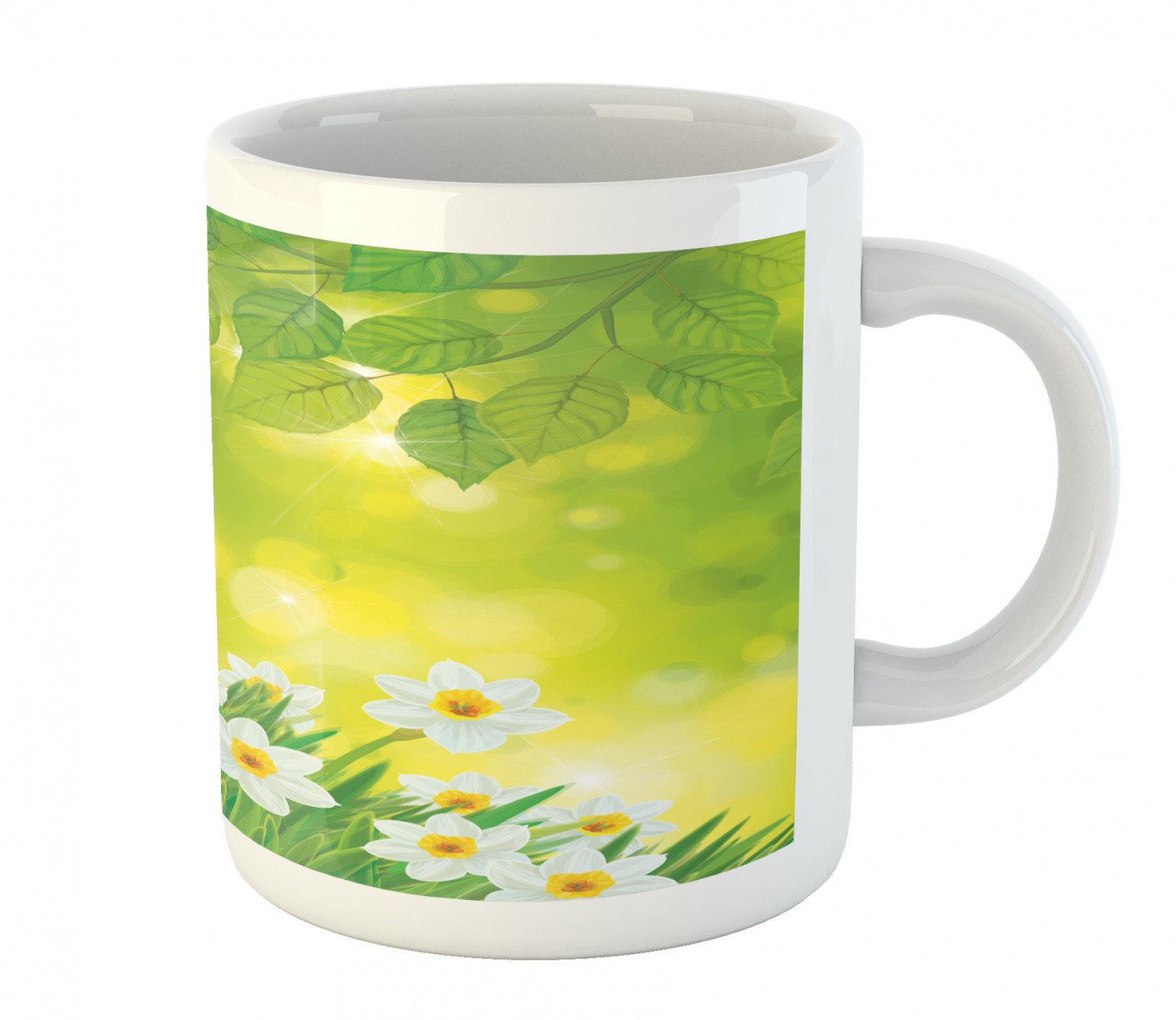 Floral Spring Ceramic Coffee Mug Cup for Water Tea Drinks, 11 oz | eBay