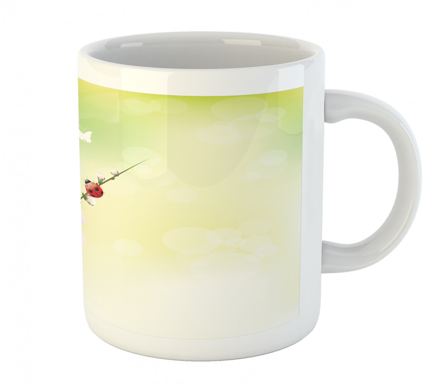 Floral Spring Ceramic Coffee Mug Cup for Water Tea Drinks, 11 oz | eBay