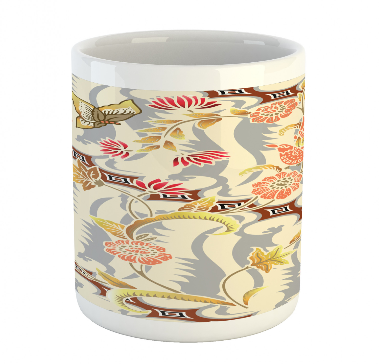 Floral Spring Ceramic Coffee Mug Cup for Water Tea Drinks, 11 oz | eBay