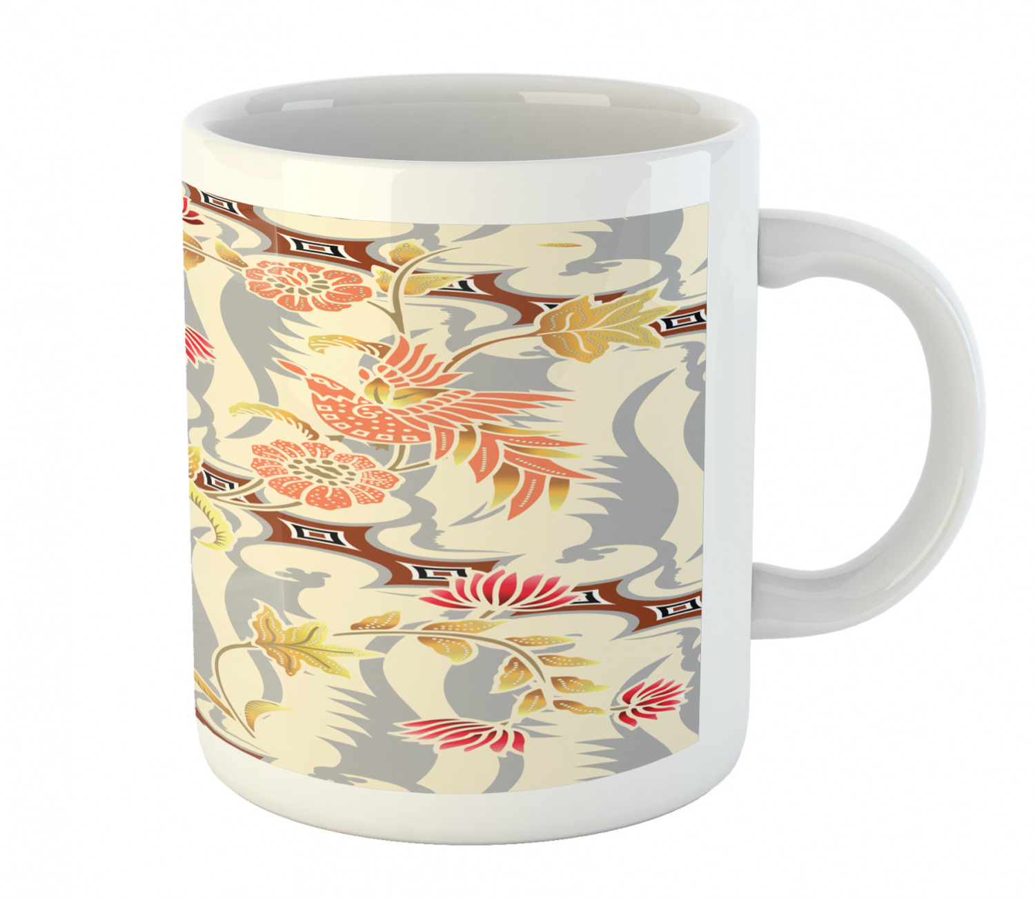 Floral Spring Ceramic Coffee Mug Cup for Water Tea Drinks, 11 oz | eBay