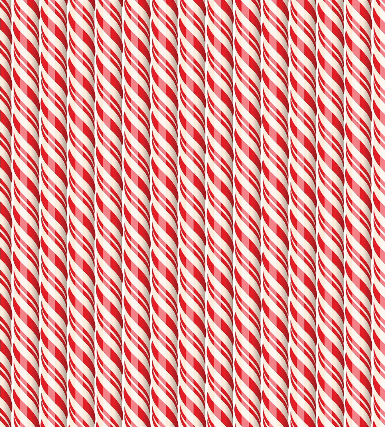 Candy Cane Duvet Cover Set Twin Queen King Sizes with Pillow Shams ...