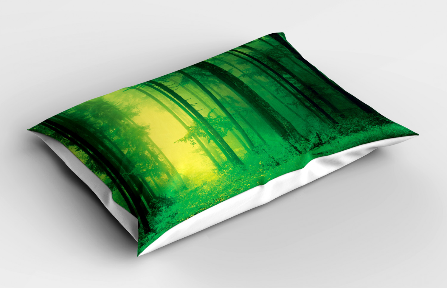 Nature Theme Pillow Sham Decorative Pillowcase 3 Sizes Bedroom ...