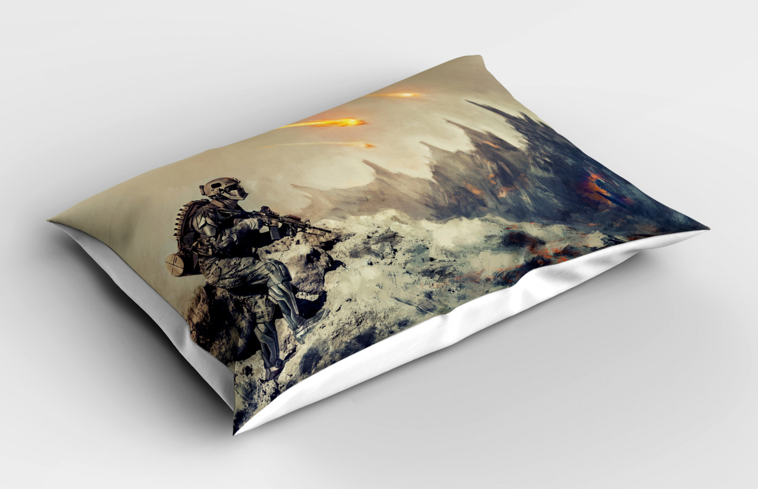 Outer Space Pillow Sham Decorative Pillowcase 3 Sizes for Bedroom Decor ...