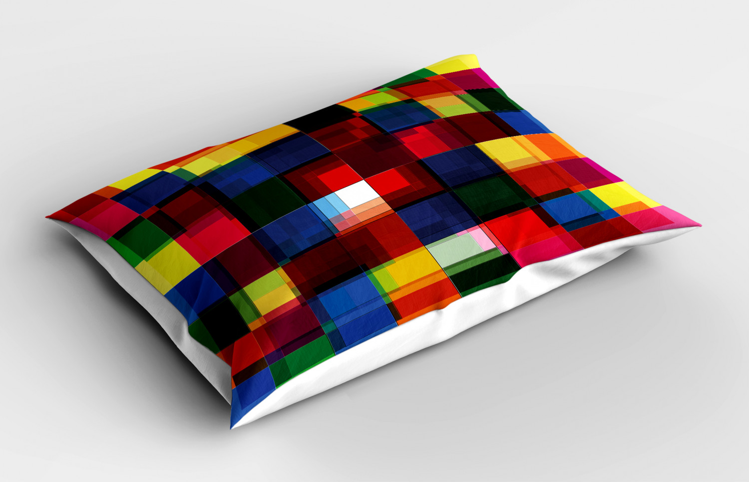 Colorful Drawing Pillow Sham Decorative Pillowcase 3 Sizes Bedroom ...