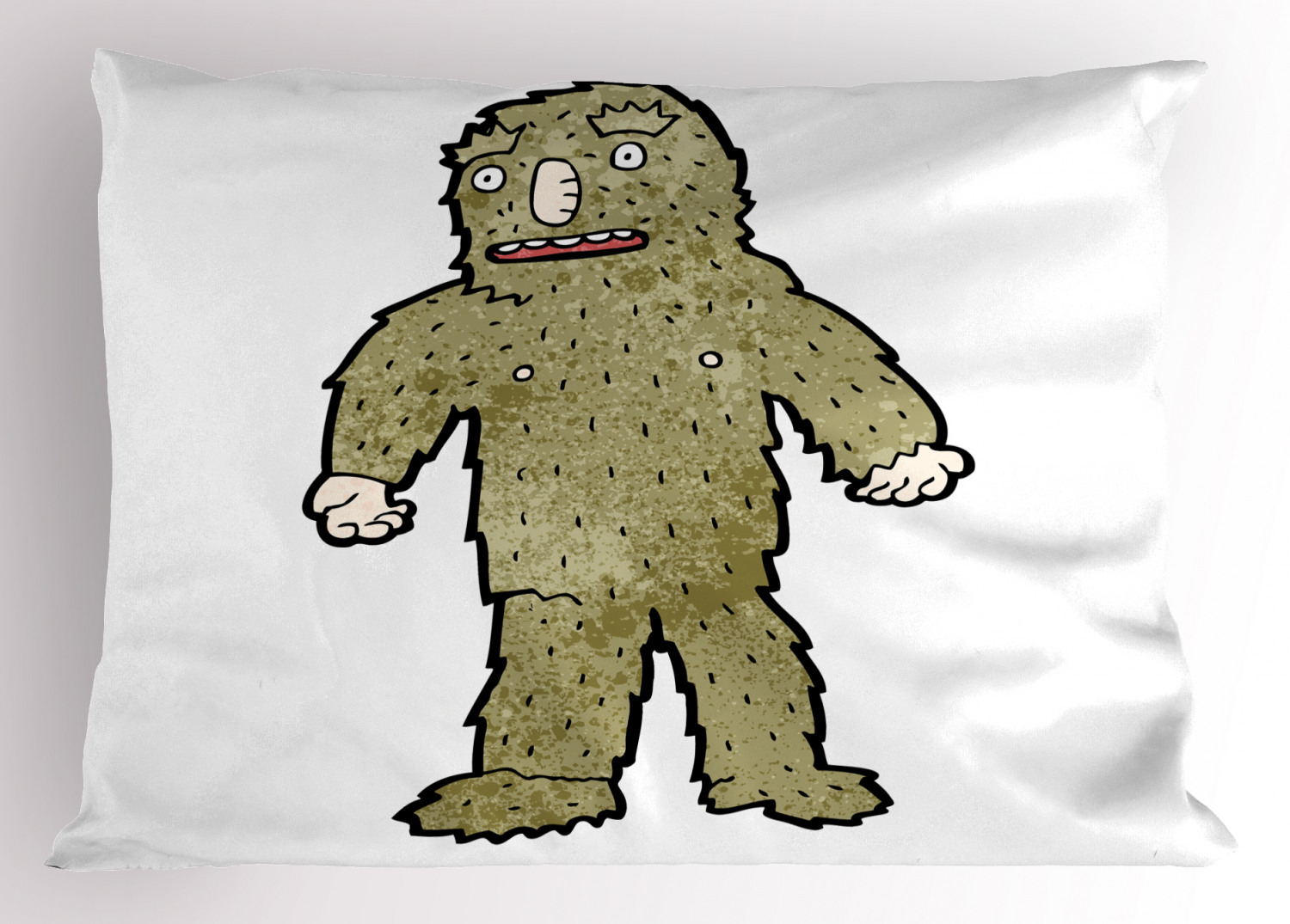 Bigfoot Pillow Sham Decorative Pillowcase 3 Sizes Bedroom Decoration | eBay