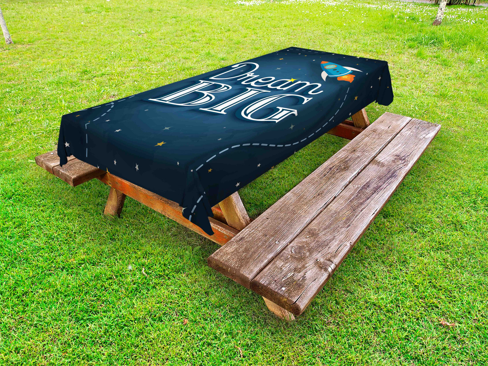 Sprichwort Outdoor Tischdecke Traum groß Galaxy Raum Gartentisch ...